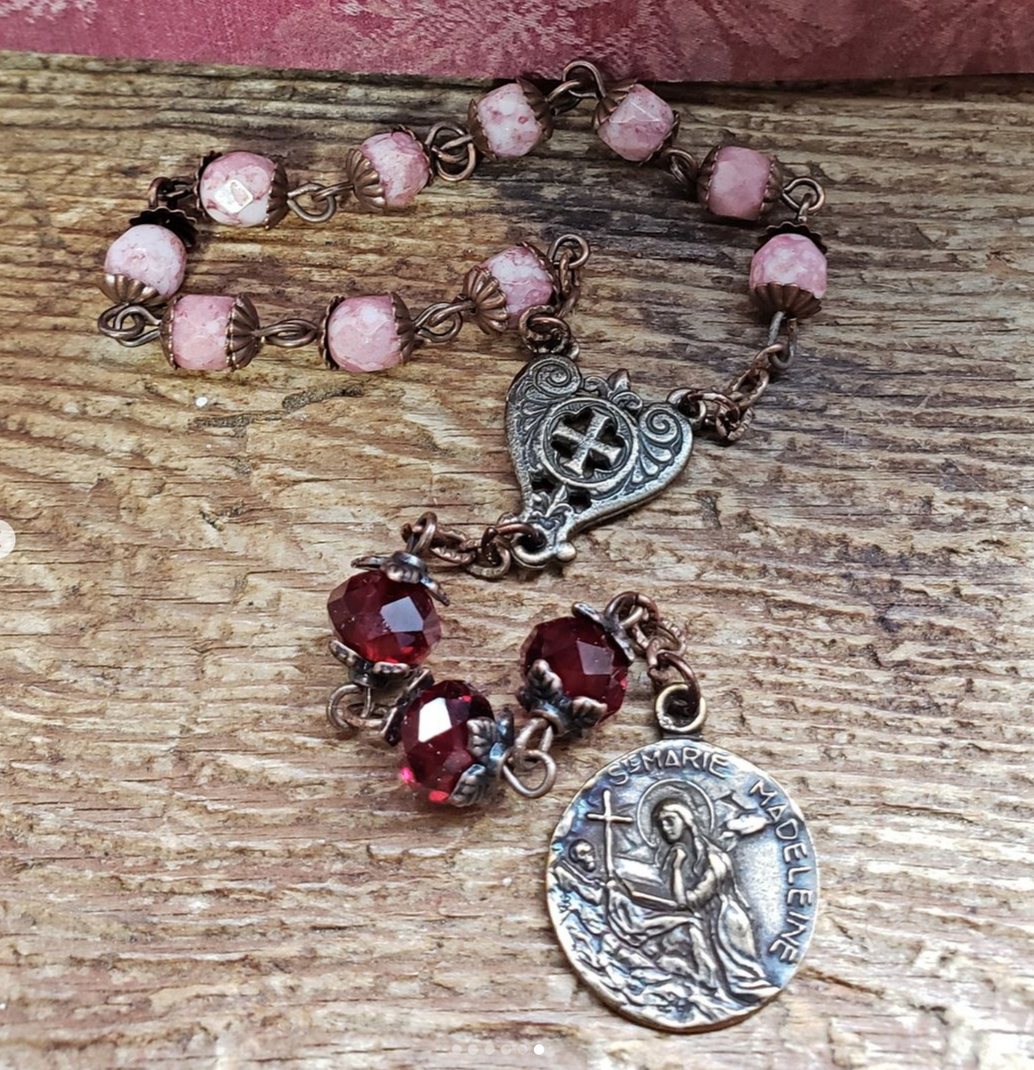 Custom Mary Magdalene Chaplet – Seraphin Station